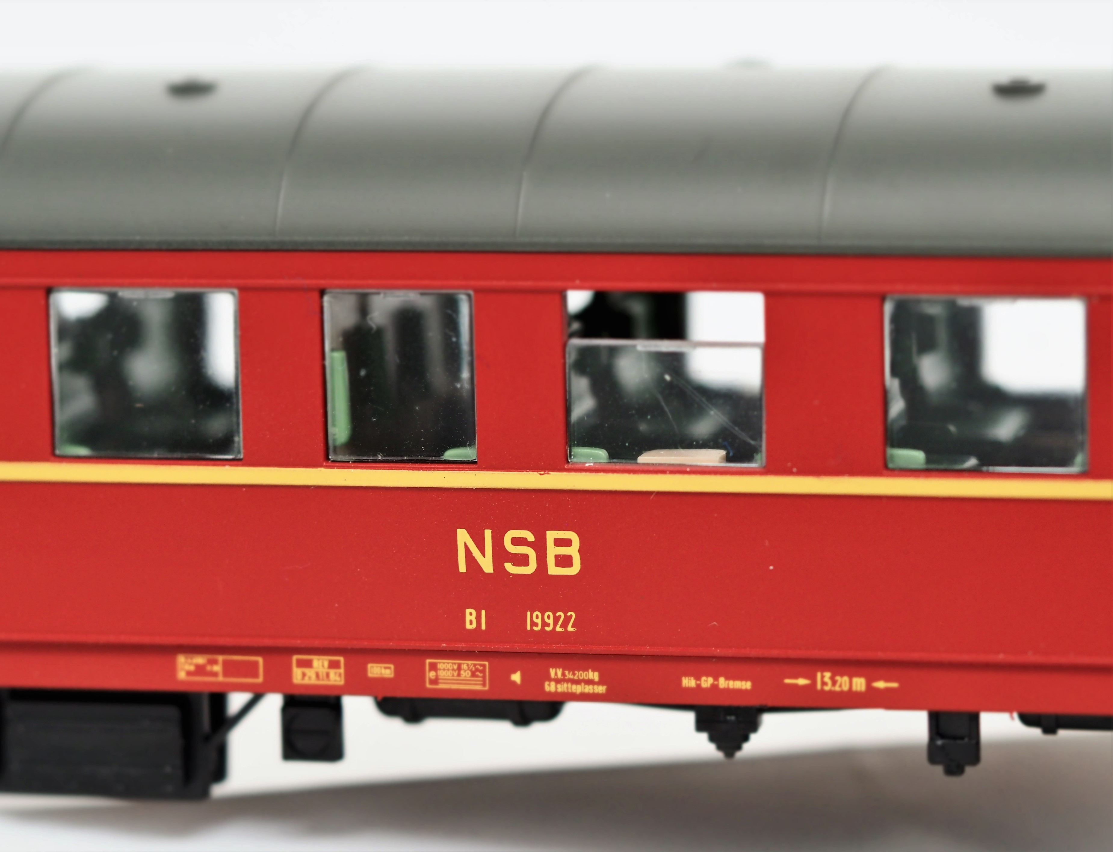 NSB 2.kl personvogn B1 19922 og 19925 – Samlerforum